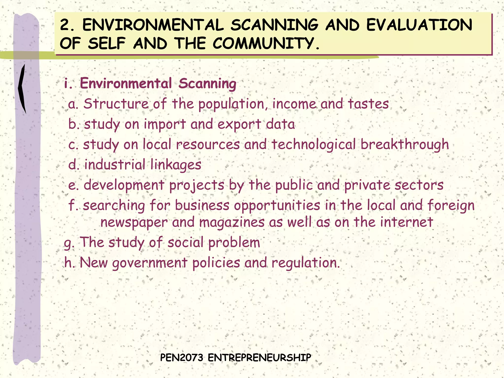 Entrepreneur Chapter 2 | PPT