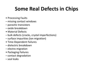 faults in digital systems | PPTX