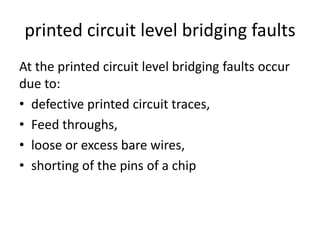 faults in digital systems | PPTX