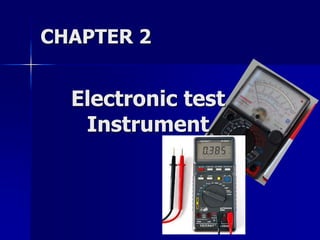 Electronic Multi-Tester | PPTX