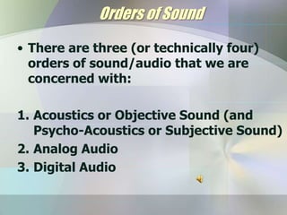 Chapter 2 The Nature of Sound | PPTX