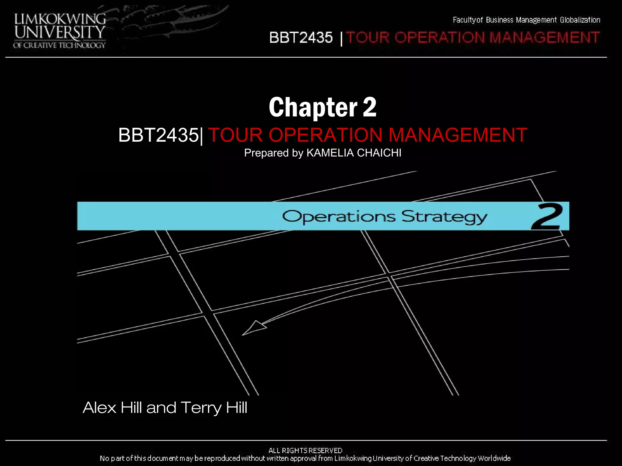 Operation Management Chapter 2 | PPT