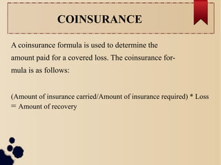Chapter 2:Insurance Contract | PPT