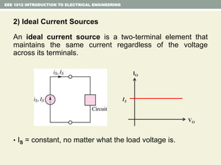 Chapter 2: Fundamentals of Electric Circuit | PPTX