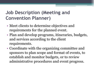 Chapter 2 The Event Manager and Its Duties and Responsibilities | PPTX