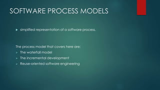 Software Process Model | PPT