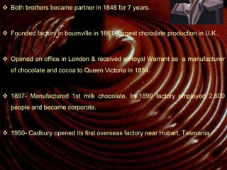 Chapter2 - Chocolate Industry | PPT