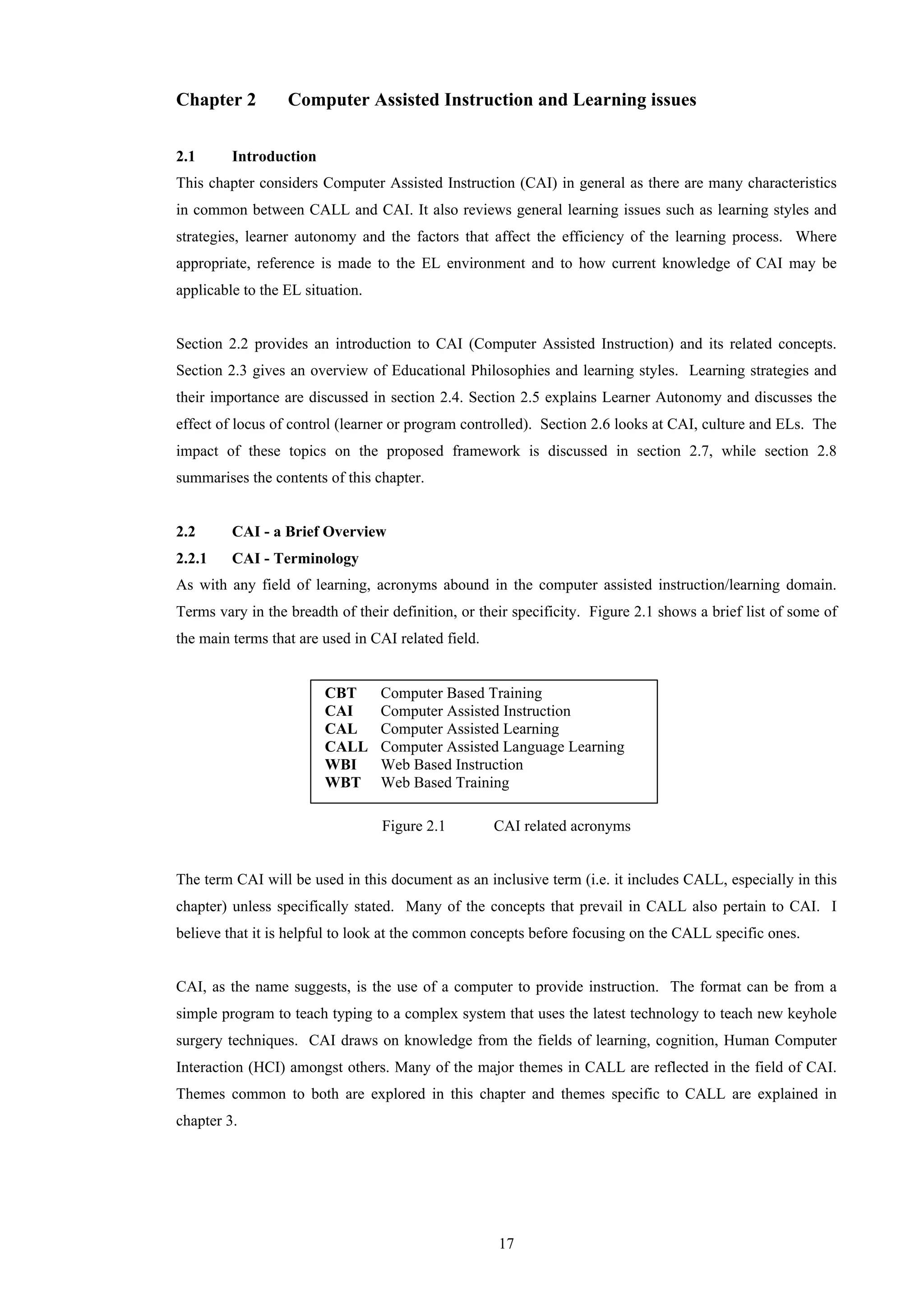 Computer Assisted Instruction | PDF