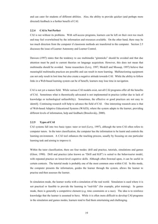 Computer Assisted Instruction | PDF