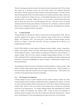 Computer Assisted Instruction | PDF