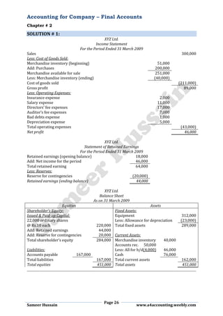 Advance Accounting b.com part 2 chapter 2 notes | PDF