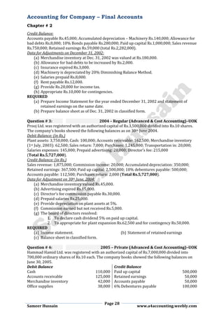 Advance Accounting b.com part 2 chapter 2 notes | PDF