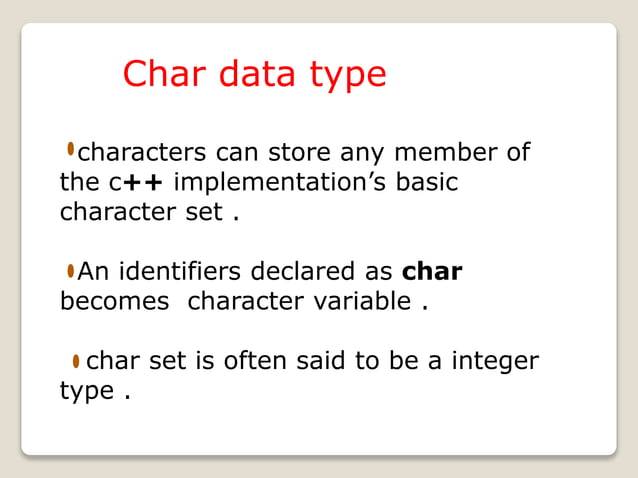Chapter 2.datatypes and operators | PPTX | Programming Languages | Computing