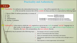 Chapter 2: Principles of Language Assessment | PPTX