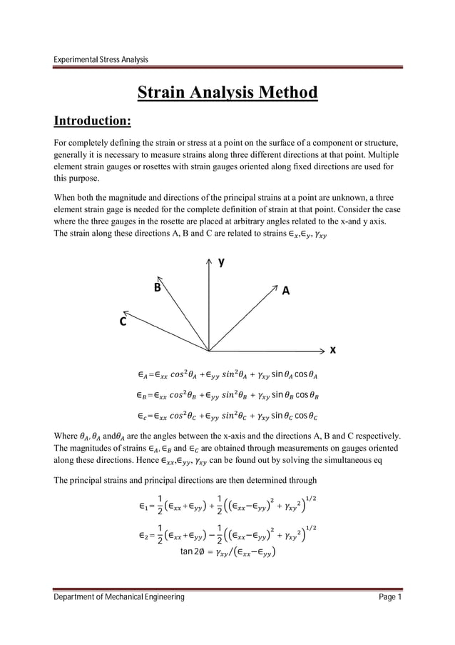 experimental stress analysis-Chapter 2 | PDF | Physics | Science