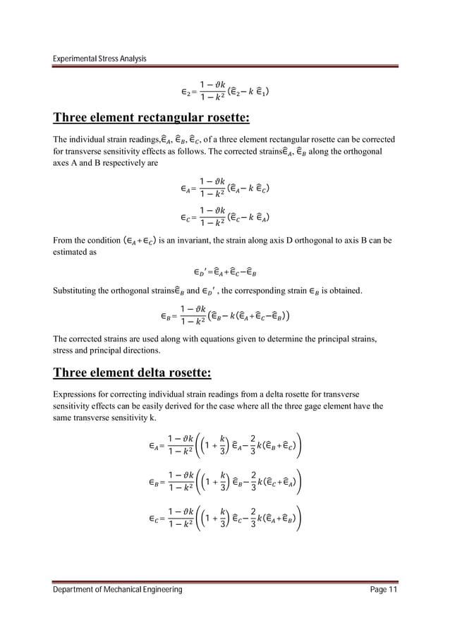 experimental stress analysis-Chapter 2 | PDF | Physics | Science