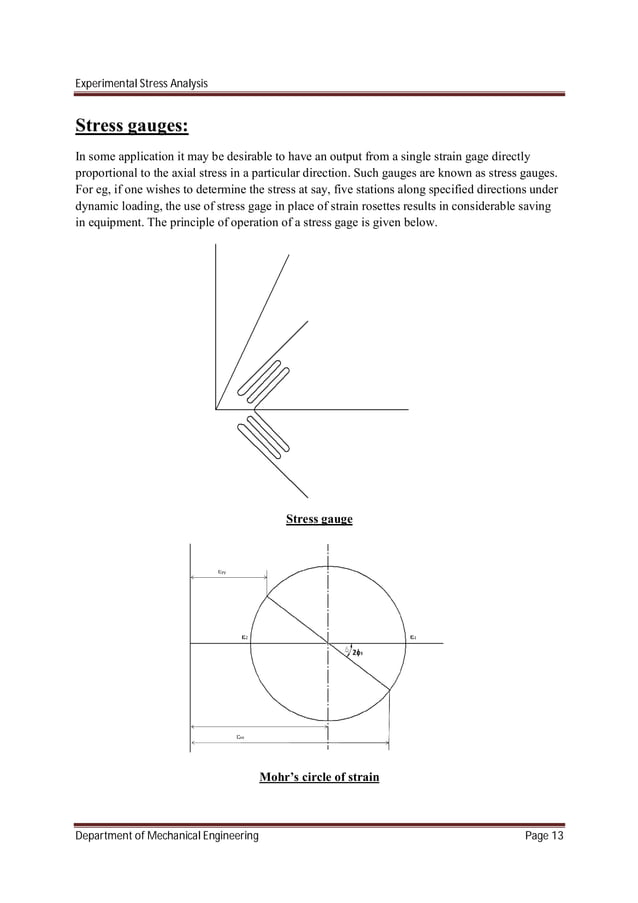 experimental stress analysis-Chapter 2 | PDF | Physics | Science