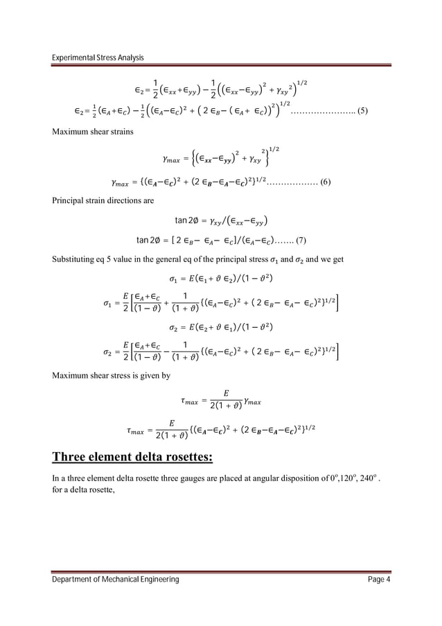 experimental stress analysis-Chapter 2 | PDF | Physics | Science