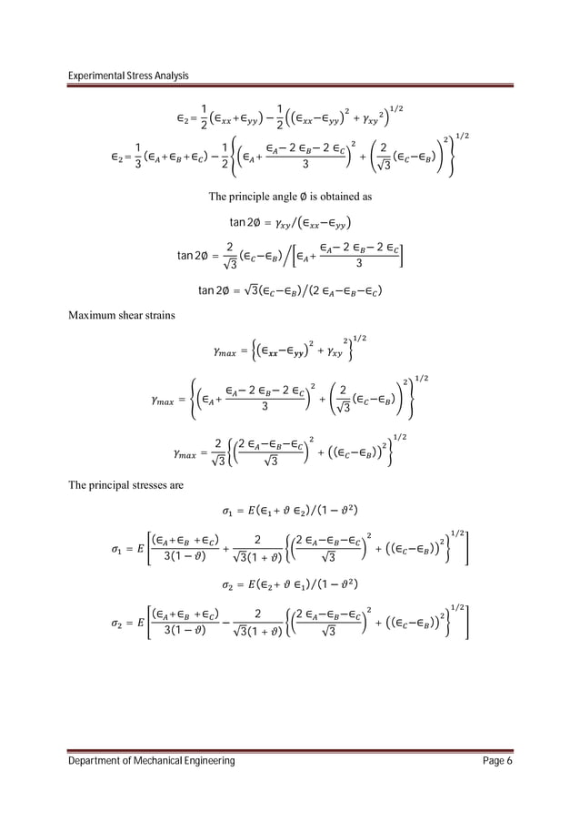 experimental stress analysis-Chapter 2 | PDF | Physics | Science