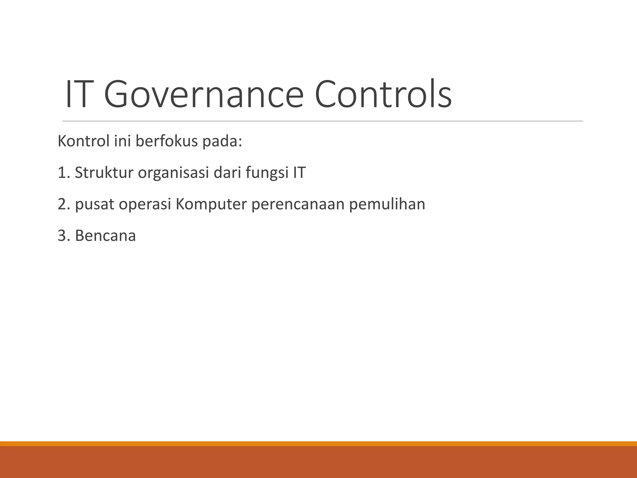 Chapter 2 .auditing it governance controls | PPTX