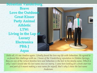 The Power of a Name: A Sims 3 Name Game Challenge, Chapter 2 | PPT