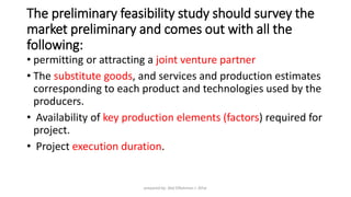 Feasibility Study Chapter 2 | PPTX