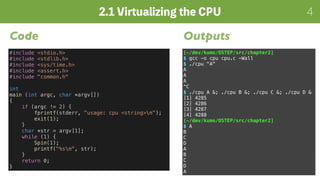 OSTEP Chapter2 Introduction | PDF