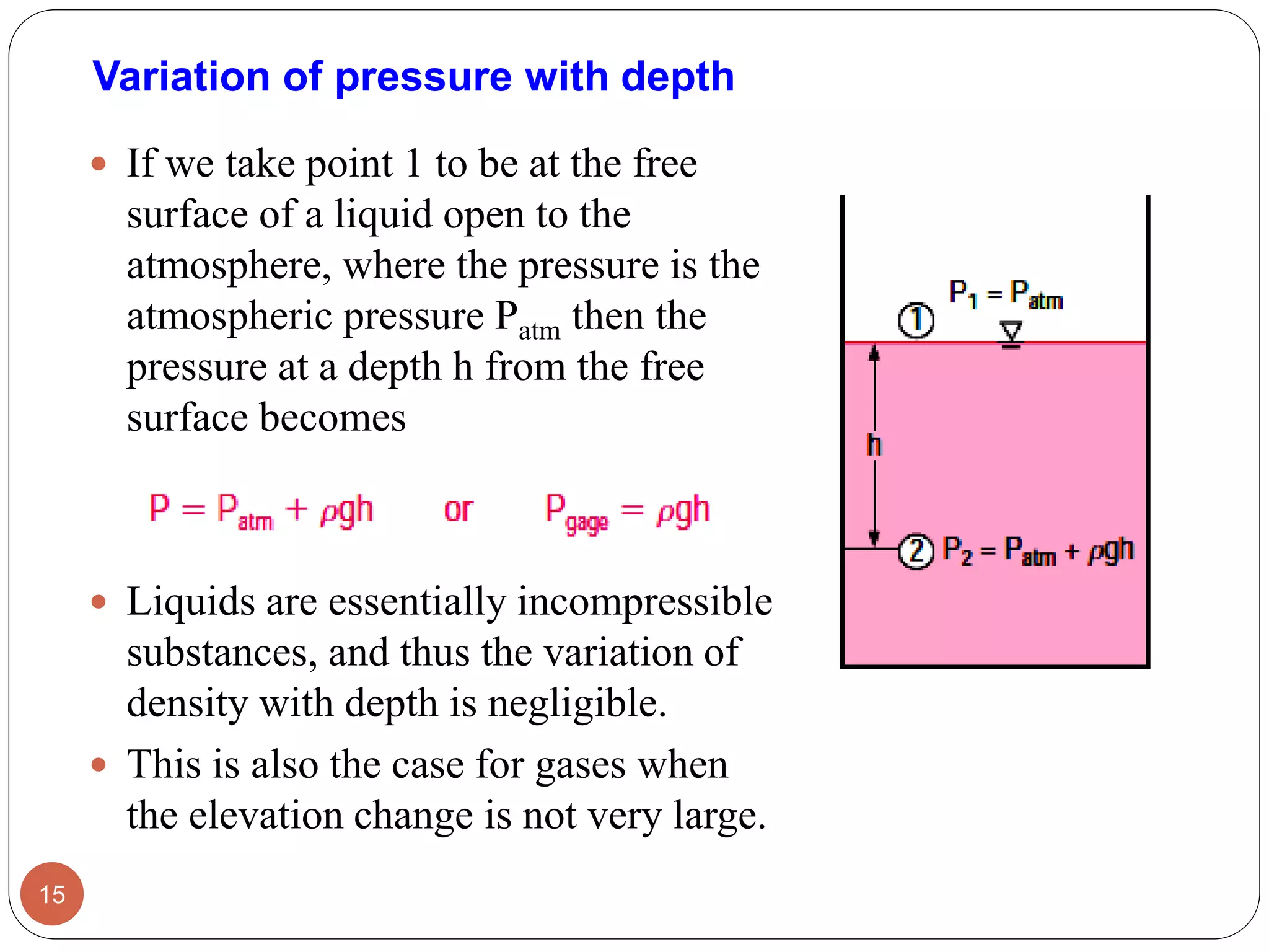 Fluid Mechanics Chapter 2. Fluid Statics | PDF