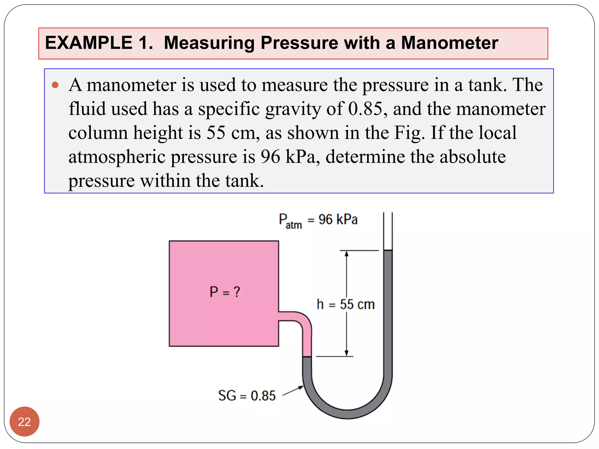 Fluid Mechanics Chapter 2. Fluid Statics | PDF