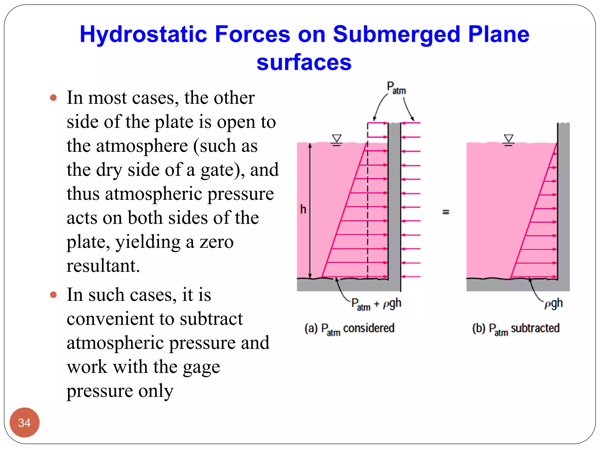 Fluid Mechanics Chapter 2. Fluid Statics | PDF