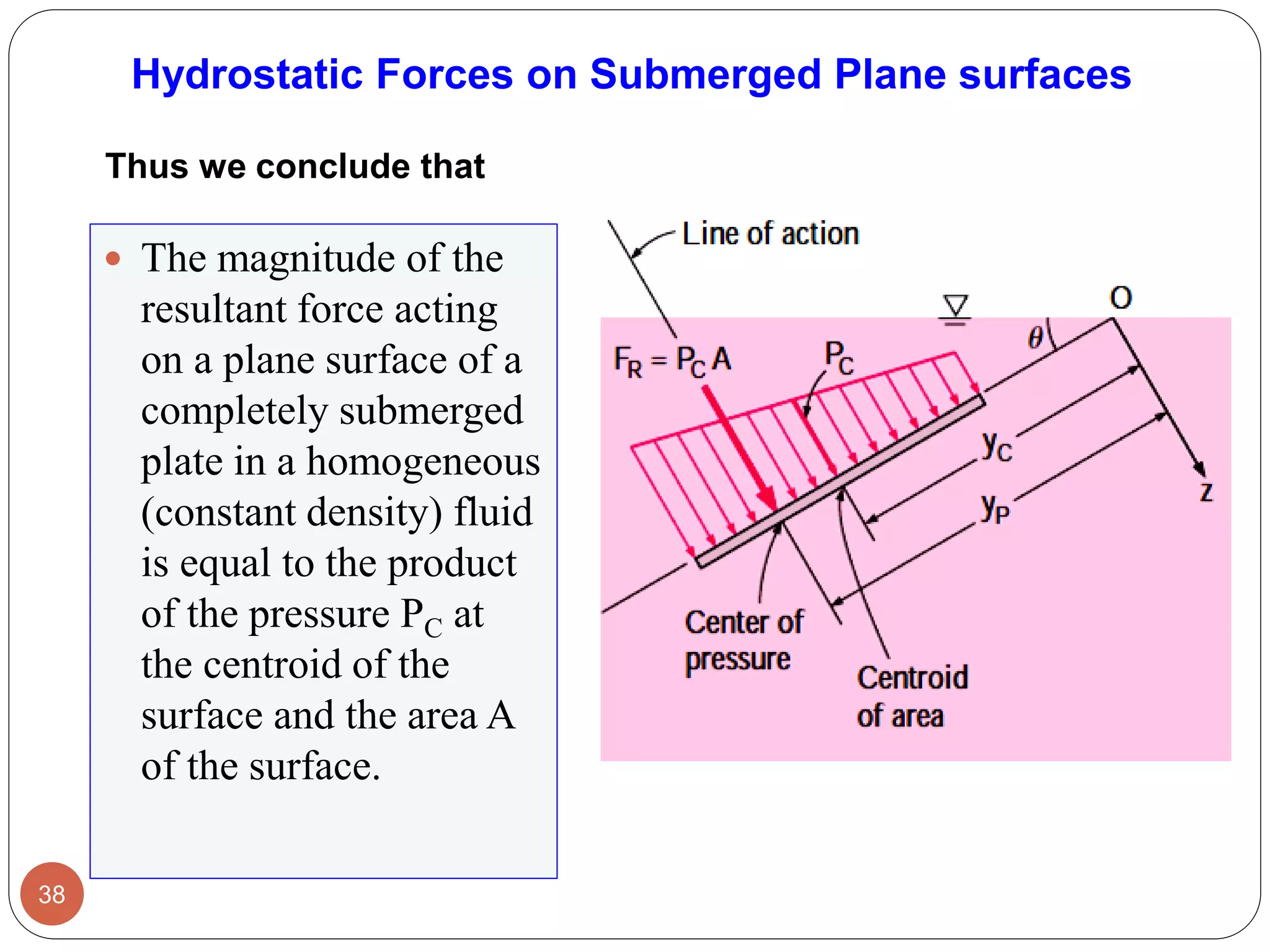 Fluid Mechanics Chapter 2. Fluid Statics | PDF