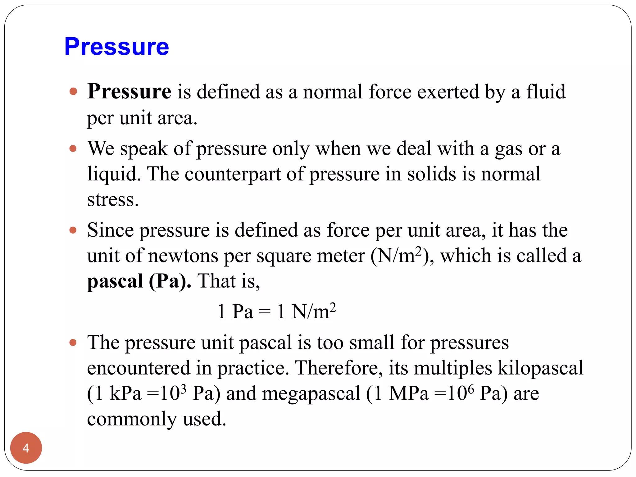 Fluid Mechanics Chapter 2. Fluid Statics | PDF