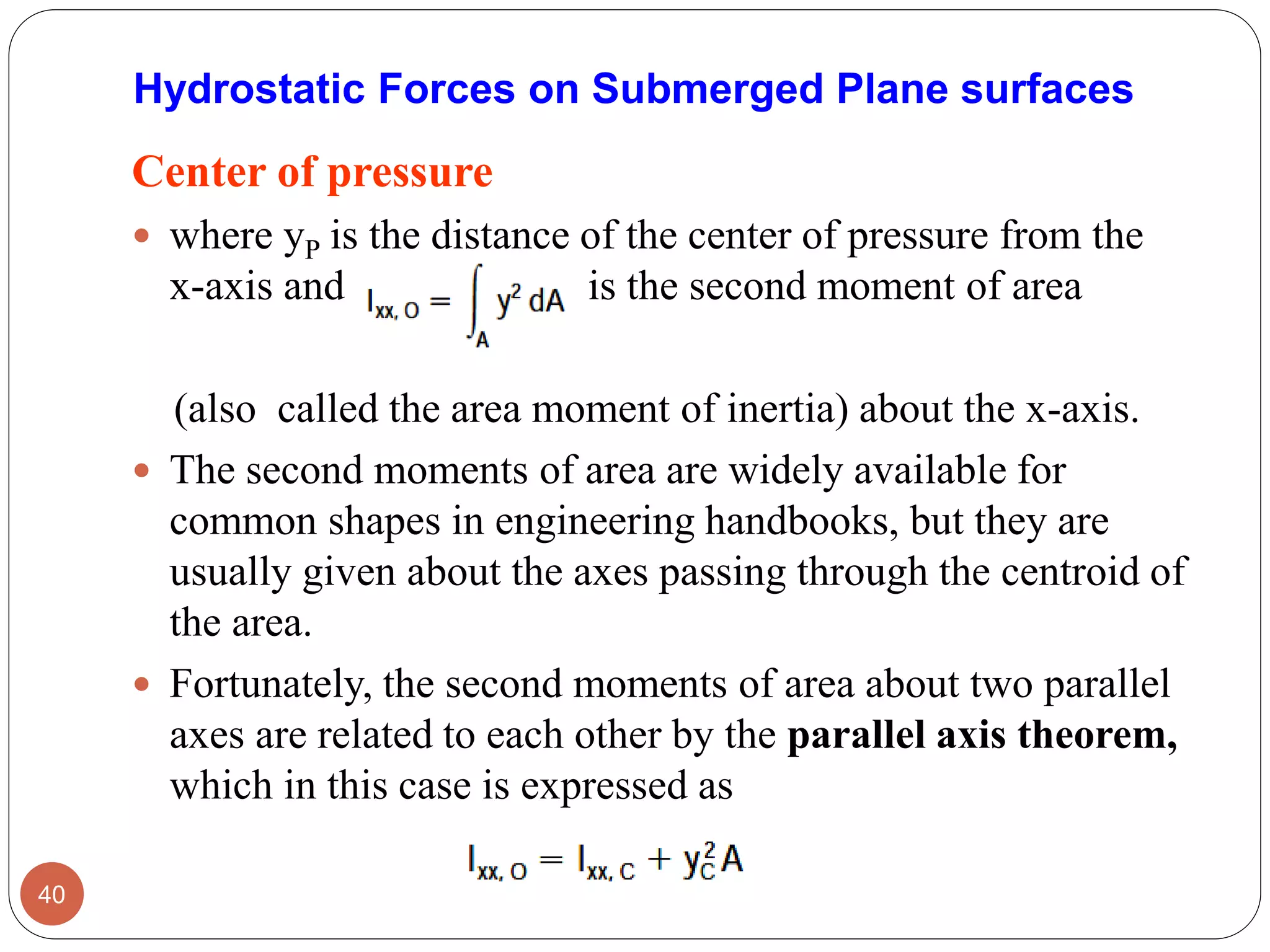 Fluid Mechanics Chapter 2. Fluid Statics | PDF