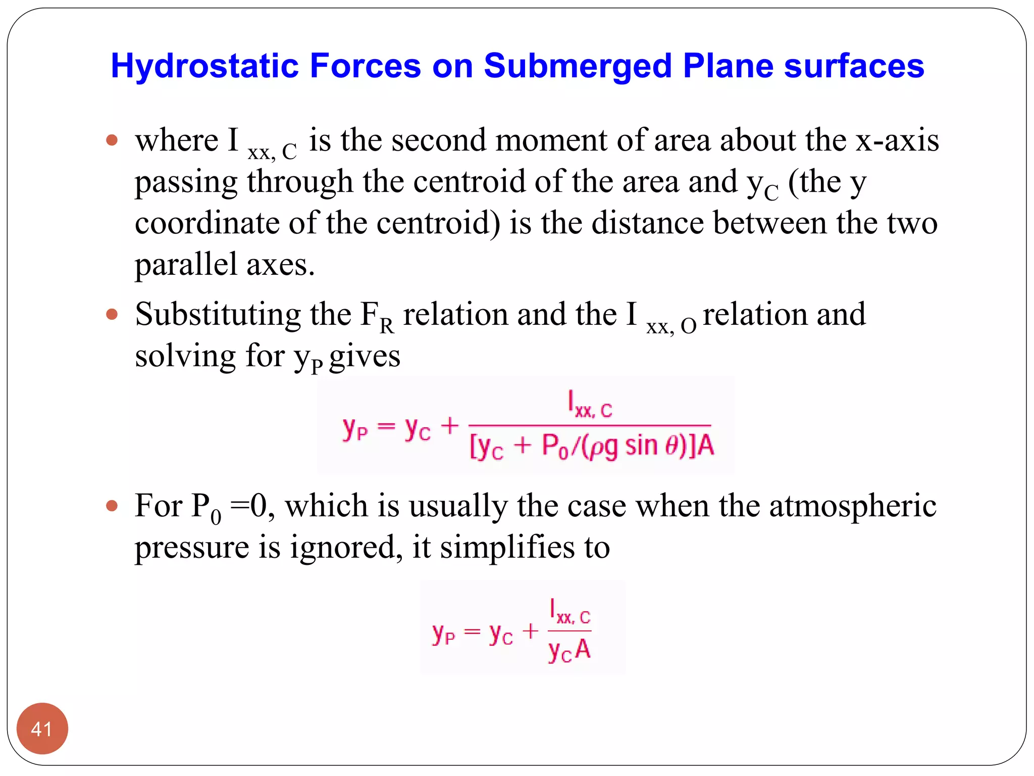 Fluid Mechanics Chapter 2. Fluid Statics | PDF