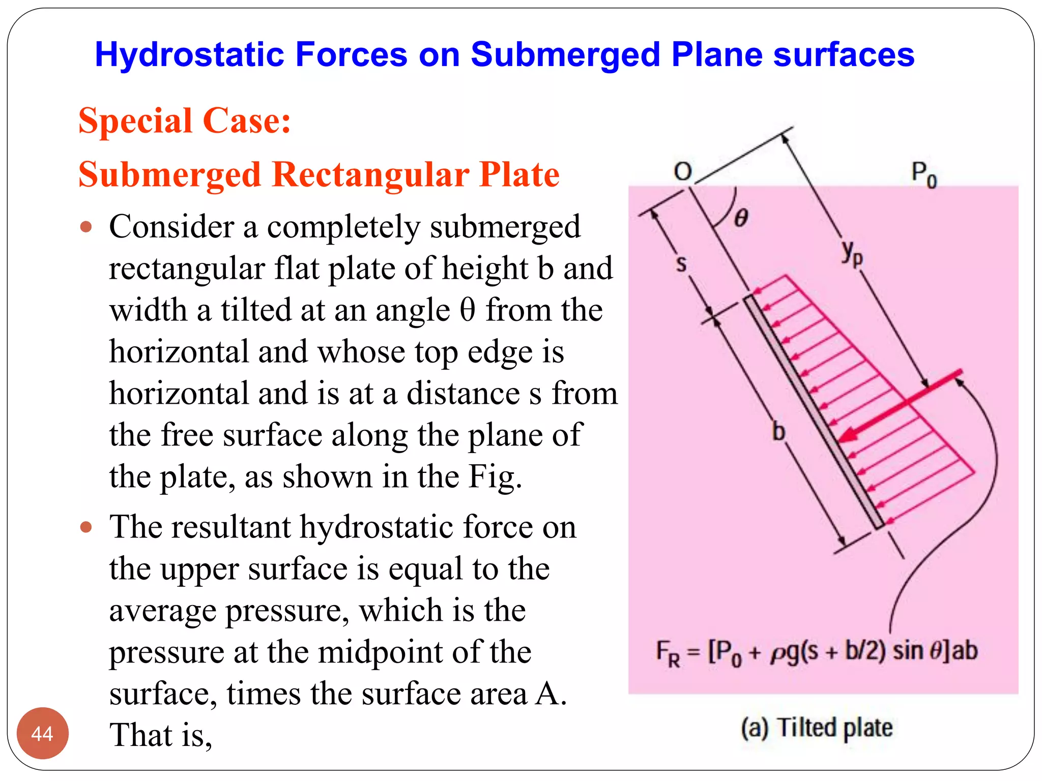 Fluid Mechanics Chapter 2. Fluid Statics | PDF