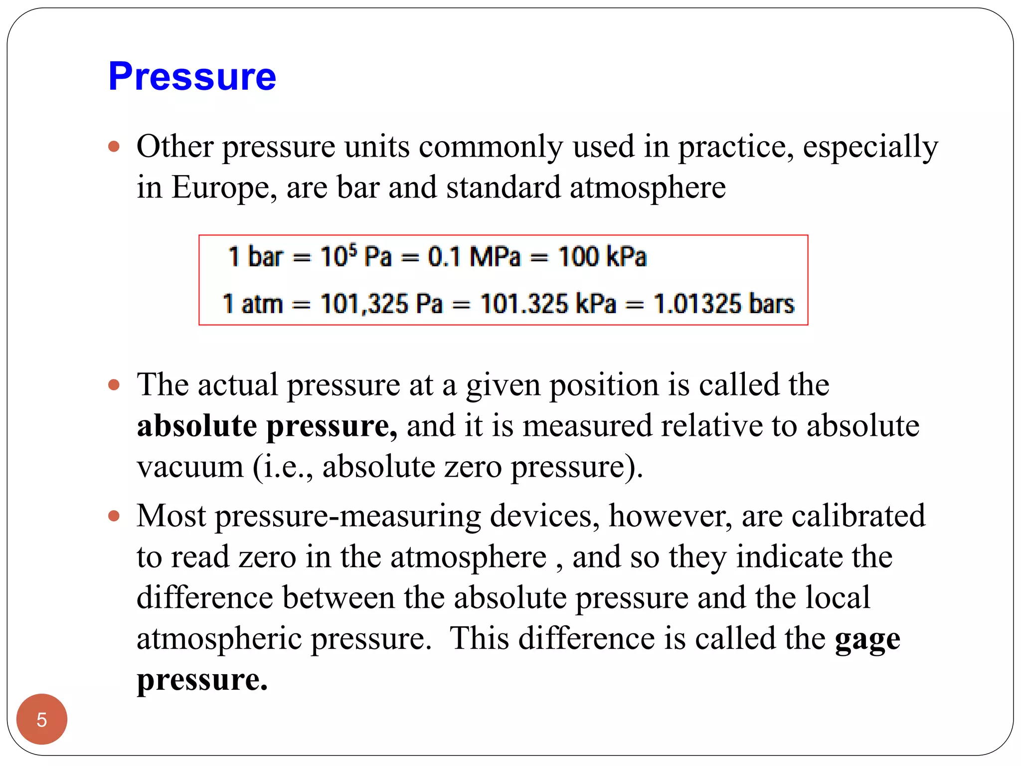 Fluid Mechanics Chapter 2. Fluid Statics | PDF