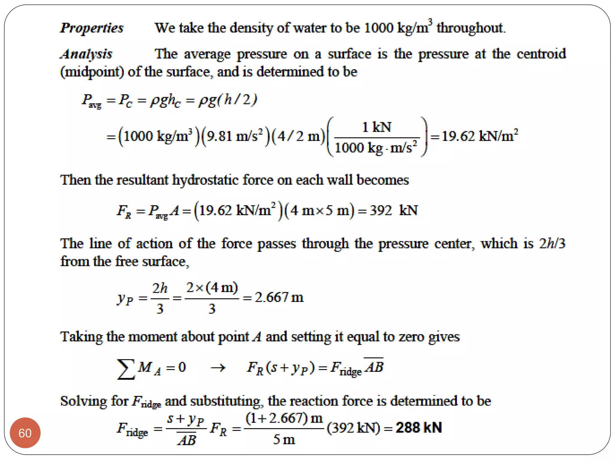 Fluid Mechanics Chapter 2. Fluid Statics | PDF