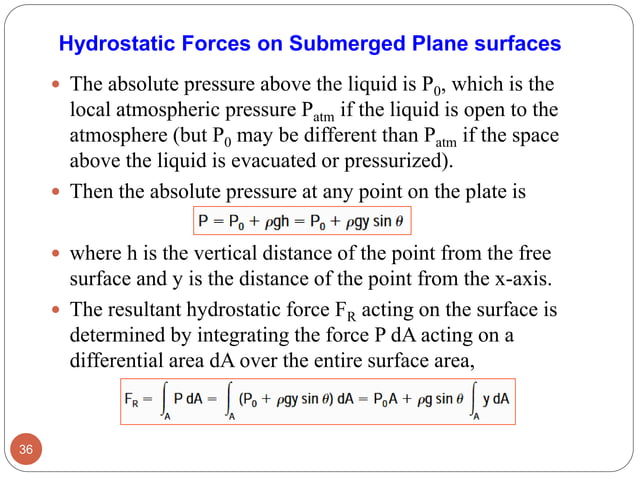 Fluid Mechanics Chapter 2. Fluid Statics | PDF