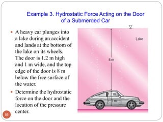 Fluid Mechanics Chapter 2. Fluid Statics | PDF