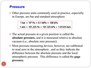 Fluid Mechanics Chapter 2. Fluid Statics | PPT