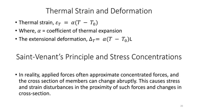 Chapter 2: Axial Strains and Deformation in Bars | PPTX