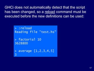 Chapter2 Haskell | PPT