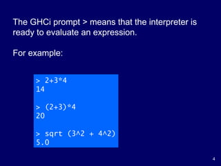 Chapter2 Haskell | PPT
