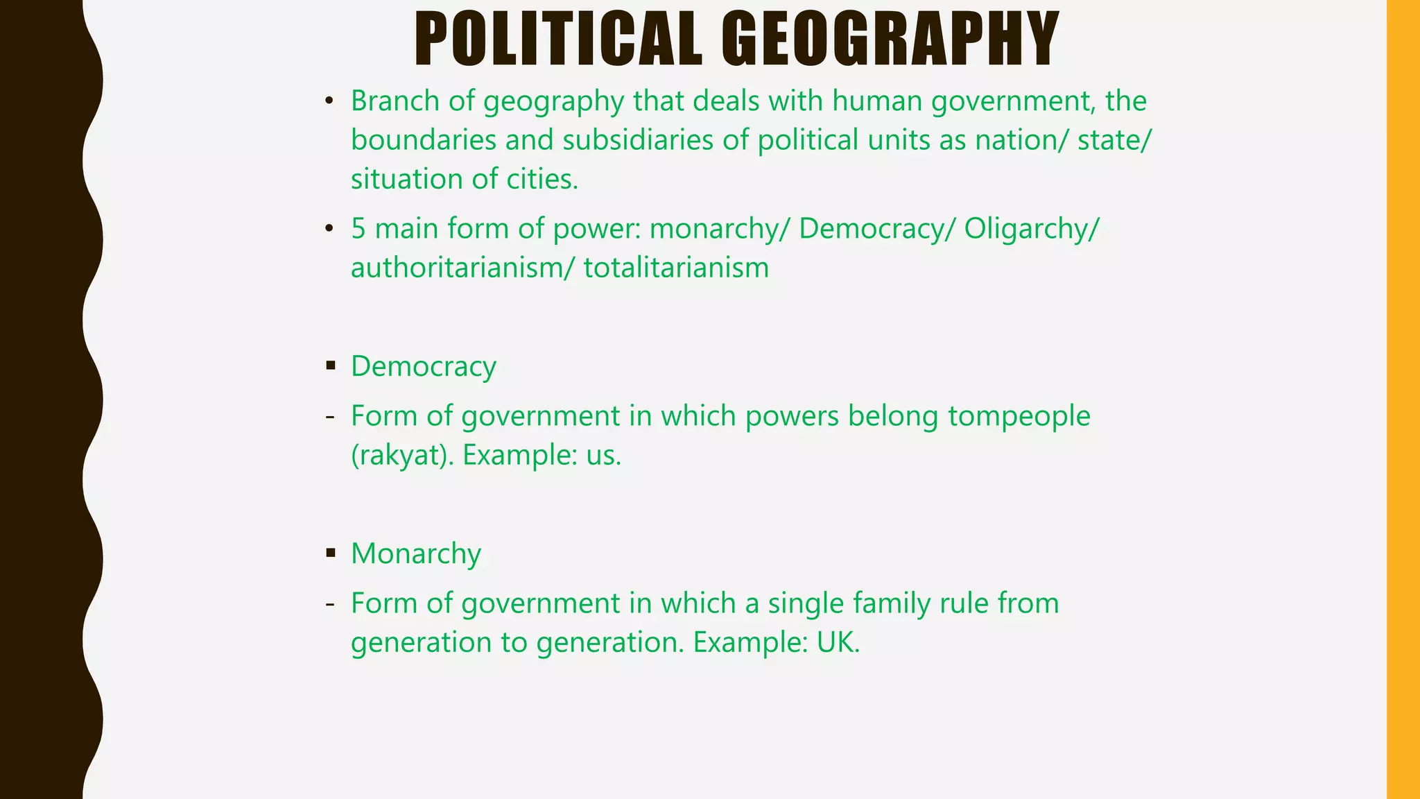 Chapter2: Concept In World Of Region Geography | PPT