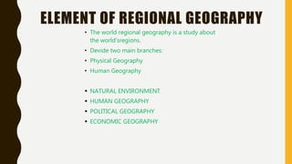 Chapter2: Concept In World Of Region Geography | PPT