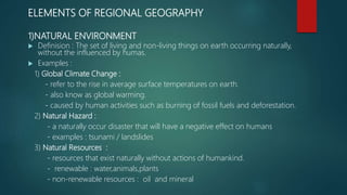 Chapter 2 Regional Economic | PPTX | Geography | Science