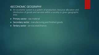 Chapter 2 Regional Economic | PPTX | Geography | Science