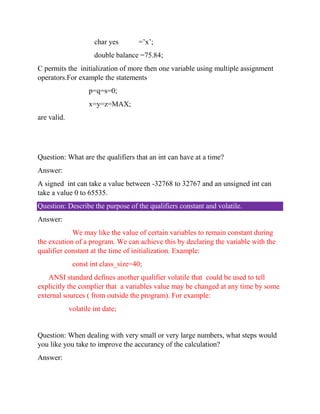 Chapter 2 : Balagurusamy_ Programming ANsI in C | PDF