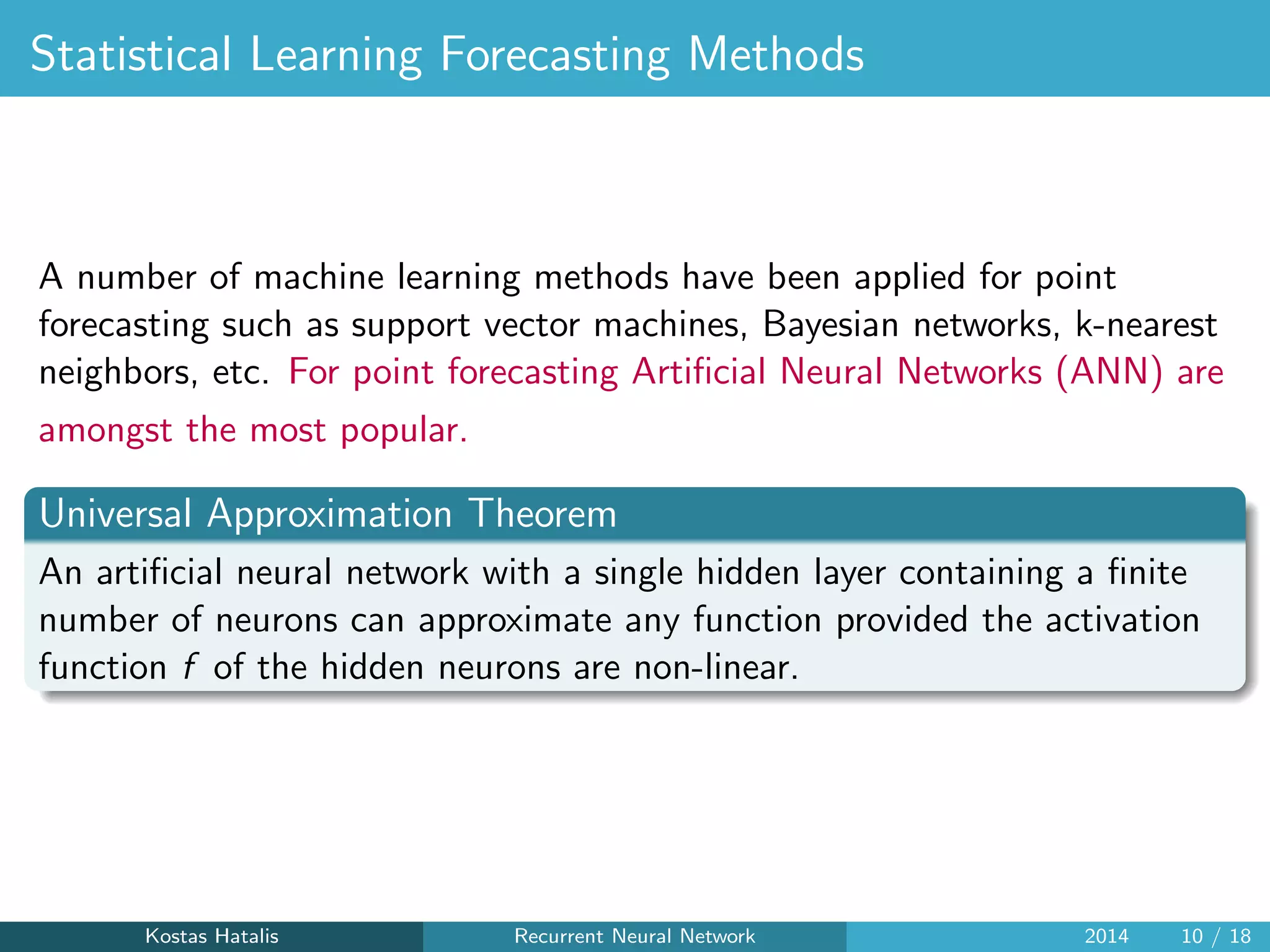 Time Delayed Recurrent Neural Network for Multi-Step Prediction | PDF