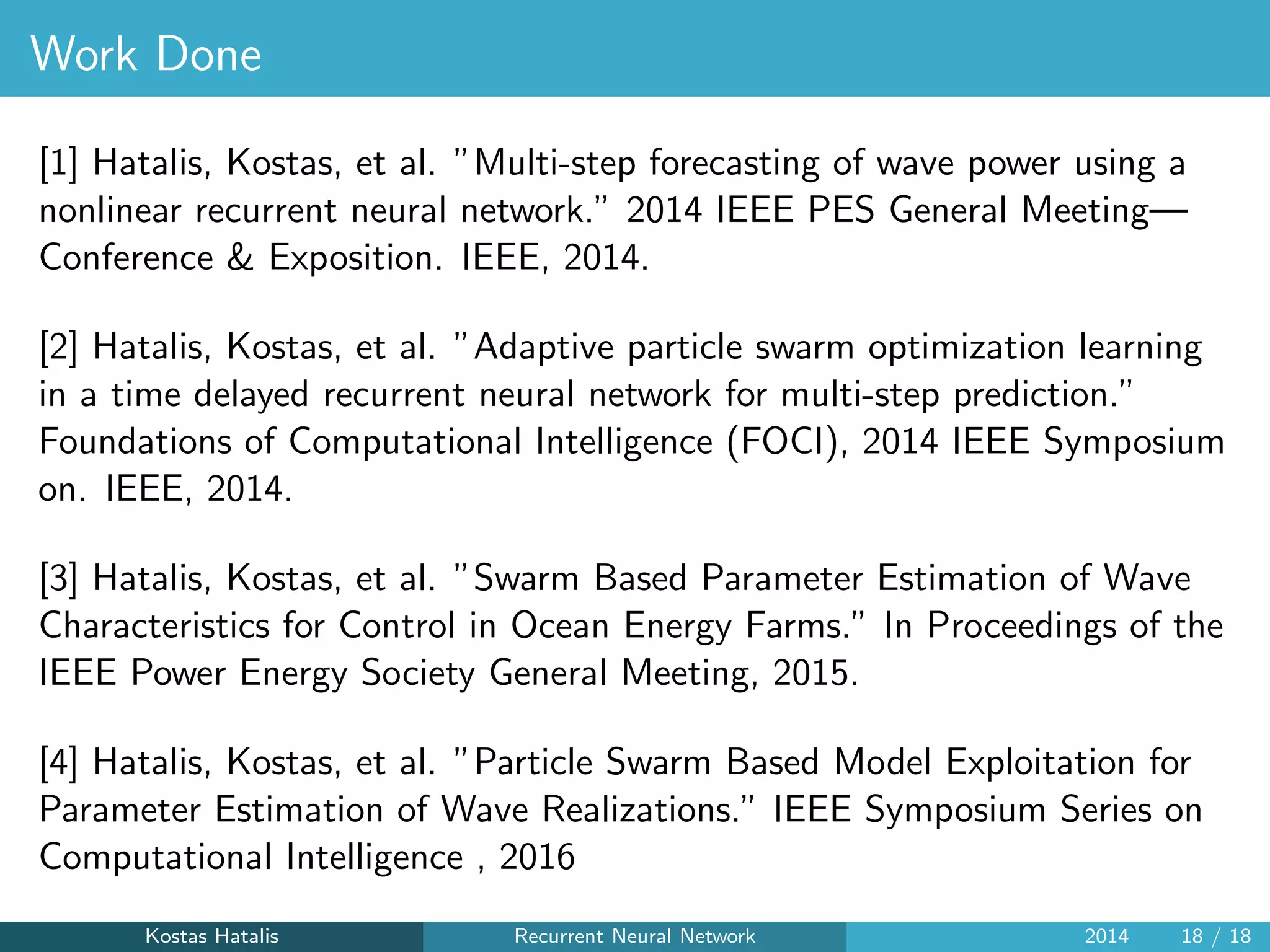 Time Delayed Recurrent Neural Network For Multi Step Prediction Pdf